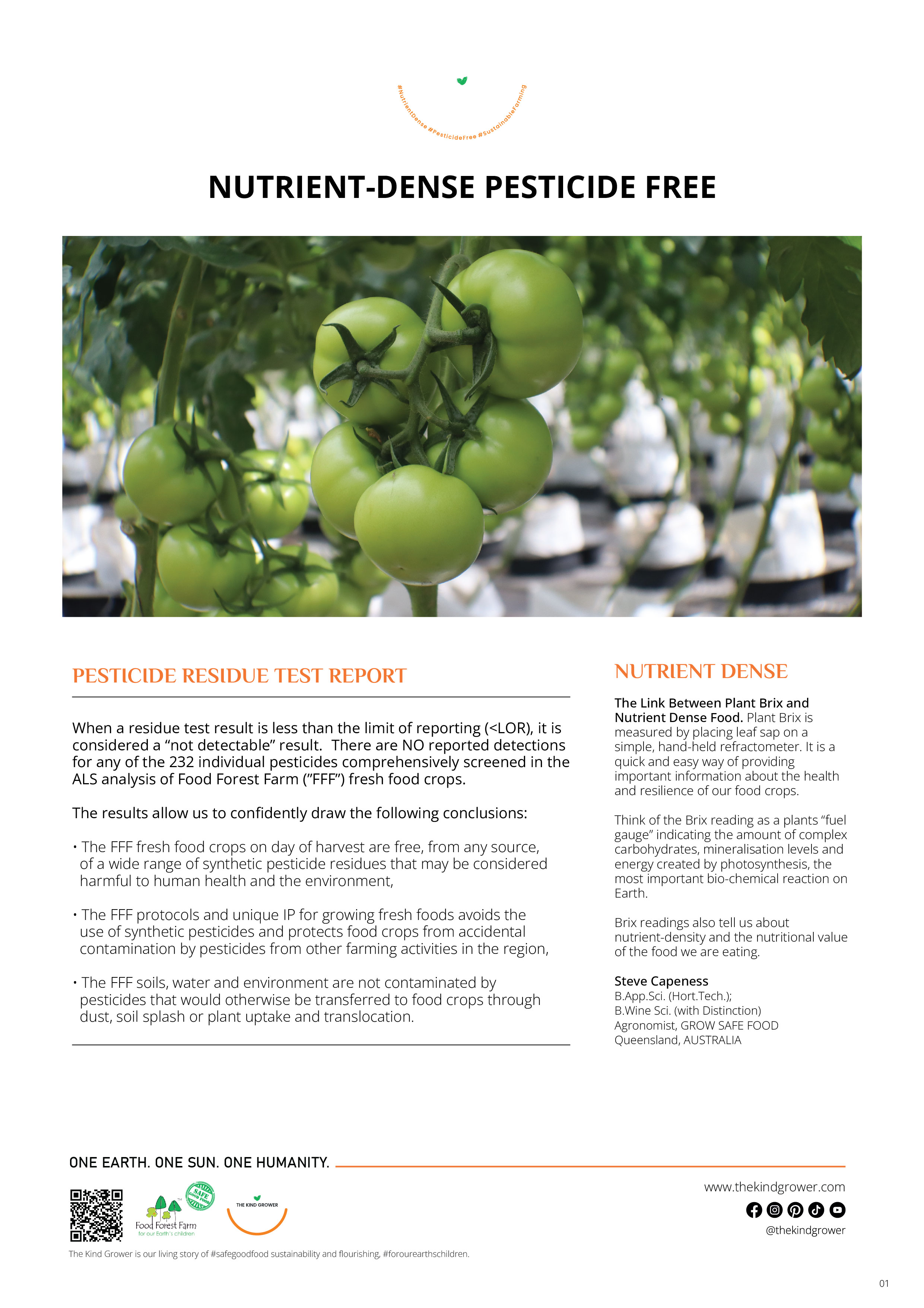 Nutrient-Dense Pesticide Free – The Kind Grower