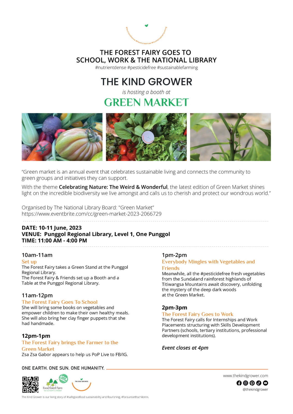 Green Market 2023 Punggol Regional Library – The Kind Grower